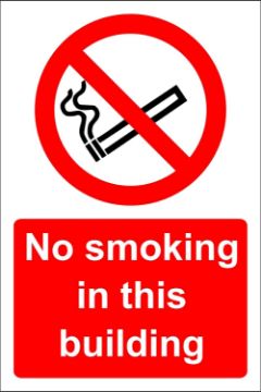 KPCM | No Smoking in Building Signs