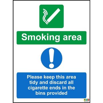 KPCM | Smoking Area Signs