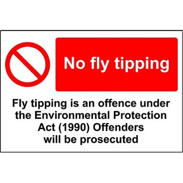 KPCM | No Fly Tipping Signs