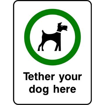 KPCM | Tether Dog Here Signs