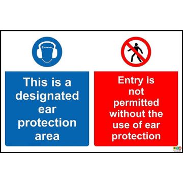 KPCM | Ear Protection Zone Signs