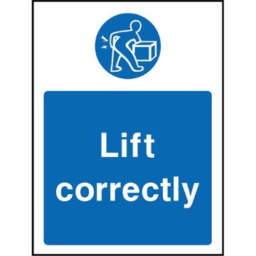KPCM | Lift Correctly Signs