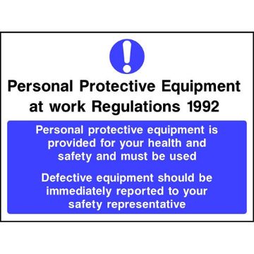 KPCM | Personal Protective Equipment Signs