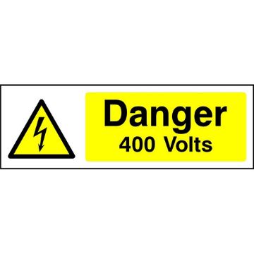 KPCM | Danger 400 Volts Signs