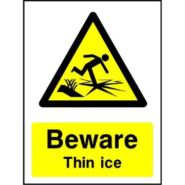 KPCM | Thin Ice Signs