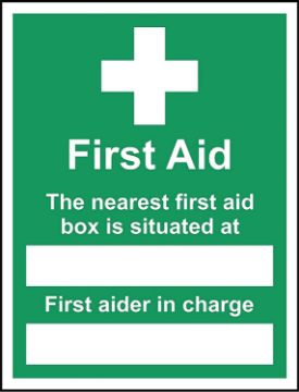 KPCM | First Aid Box Signs