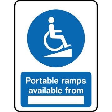 KPCM | Wheelchair Ramp Signs