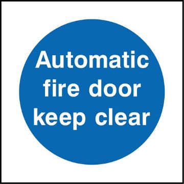 KPCM | Automatic - Fire Door Signs