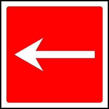KPCM | Fire Directional Arrows Signs