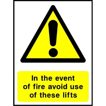 KPCM | Fire Lift Signs