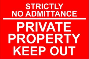 KPCM | No Entry Road Signs