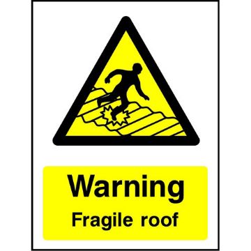 KPCM | Fragile Roof Safety Signs