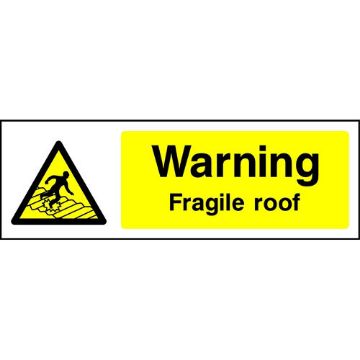 KPCM | Fragile Roof Safety Signs