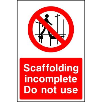 KPCM | Scaffolding Safety Signs