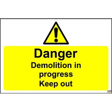 KPCM | Demolition Safety Signs