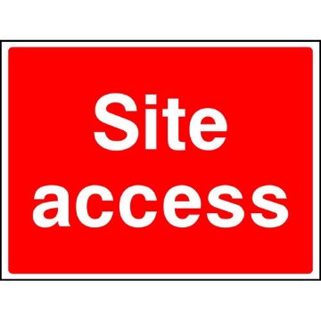 KPCM | Construction Access Signs