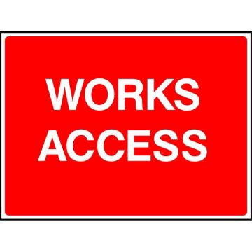 KPCM | Construction Access Signs