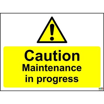 KPCM | Machine Maintenance Signs
