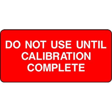 KPCM | Machine Calibration Signs