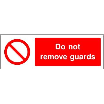 KPCM | Machine Guards Safety Signs