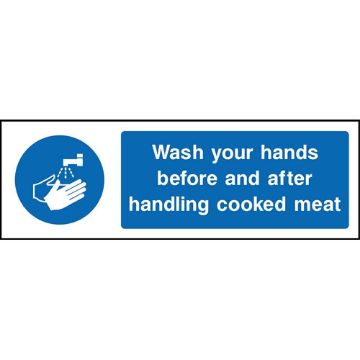 KPCM | Wash Hands Before Handling Food Signs