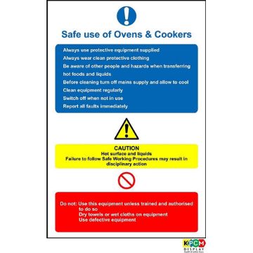 KPCM | Oven Safety Signs