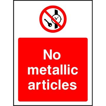 KPCM | No Metallic Objects