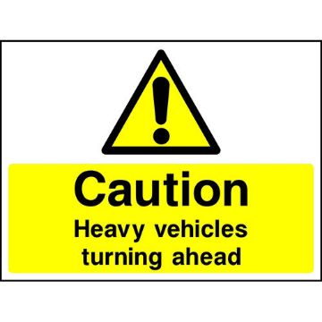 KPCM | Caution Heavy Vehicle Signs