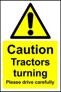 KPCM | Caution Tractor Signs