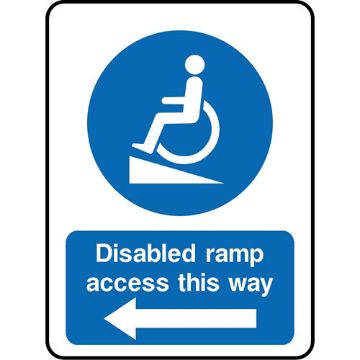 KPCM | Disabled Ramp Access Signs