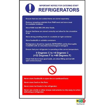 KPCM | Deep Freezer Signs