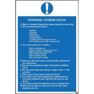 KPCM | Personal Hygiene Signs