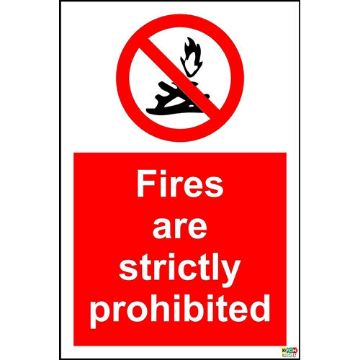 KPCM | Fire Prohibition Signs