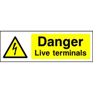 KPCM | Danger Live Terminals Signs