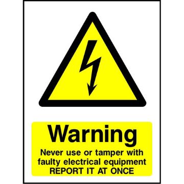 KPCM | Faulty Machine Safety Signs